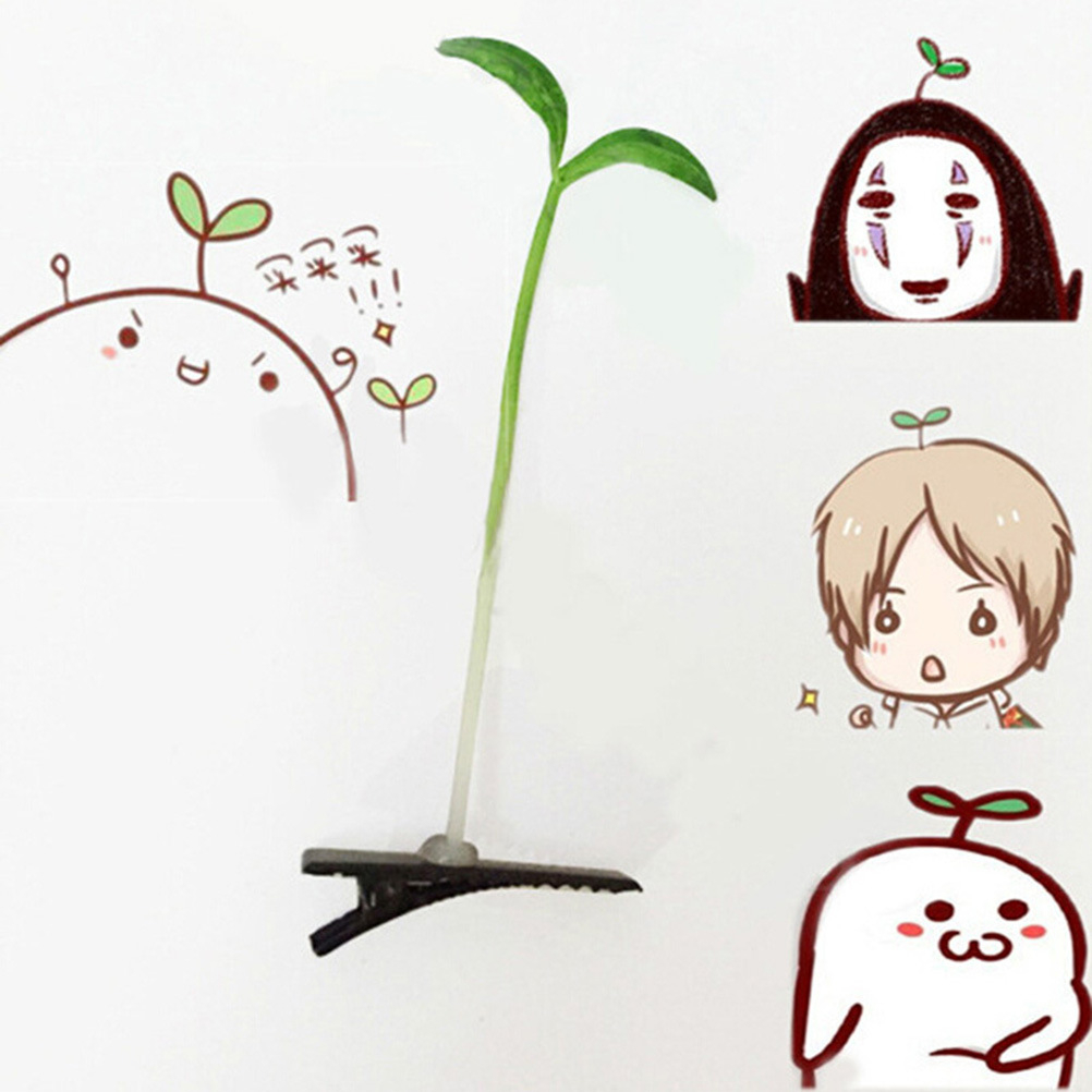 Jual HPDA hairpin sepucuk daun tunas tauge sporut hick jepit rambut ...
