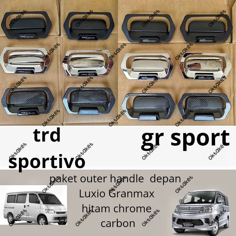 Jual paket outer handle depan granmax luxio Grand max TRD Gr Sport ...
