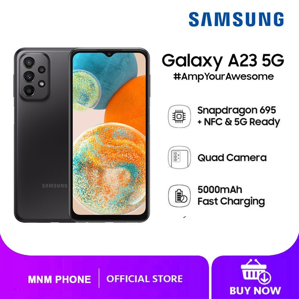 Jual SAMSUNG GALAXY A23 5G 8/128 RAM 8GB ROM 128GB GARANSI RESMI | Shopee Indonesia