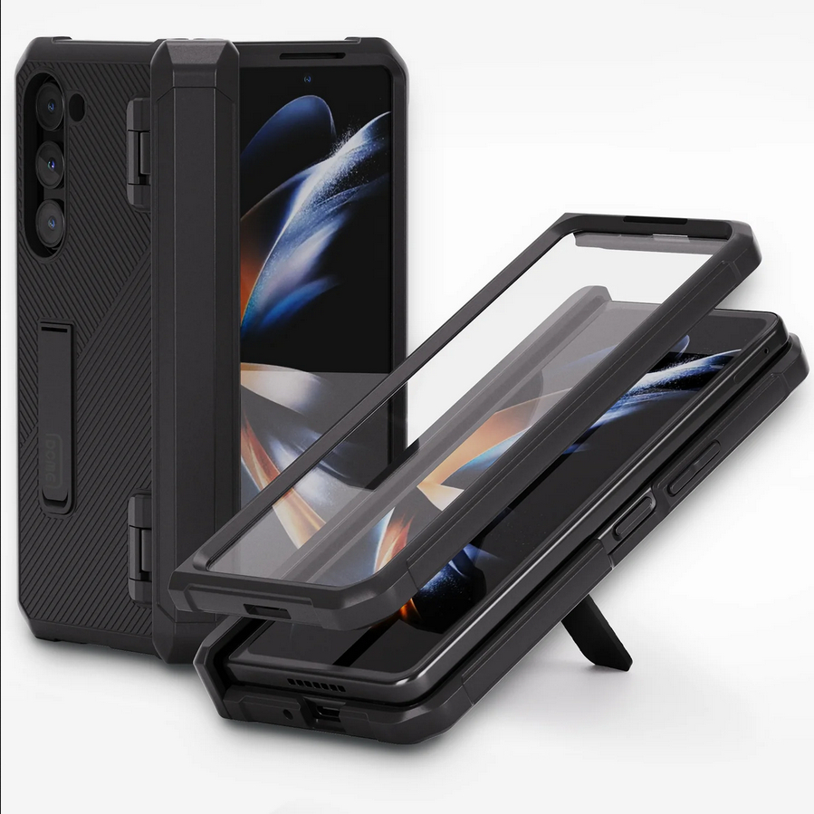 Jual Whitestone Escudo 3 in 1 Case Samsung Fold 5 Hinge Kickstand Glass ...