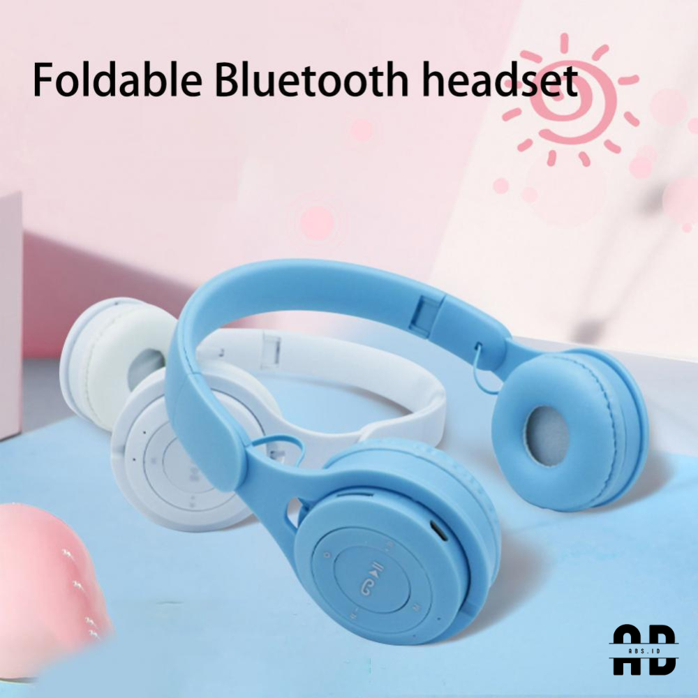 Jual ABS - Headset Bluetooth Bando Macaron Y08 Headphone Super Bass Stereo Wireless Original ...