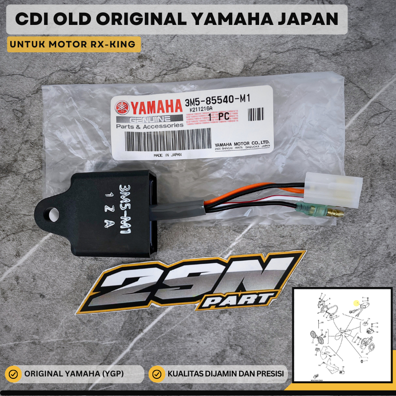 Jual CDI RX KING RXK Rxs Cobra 1982-1995 Original Yamaha Japan 3M5 ...