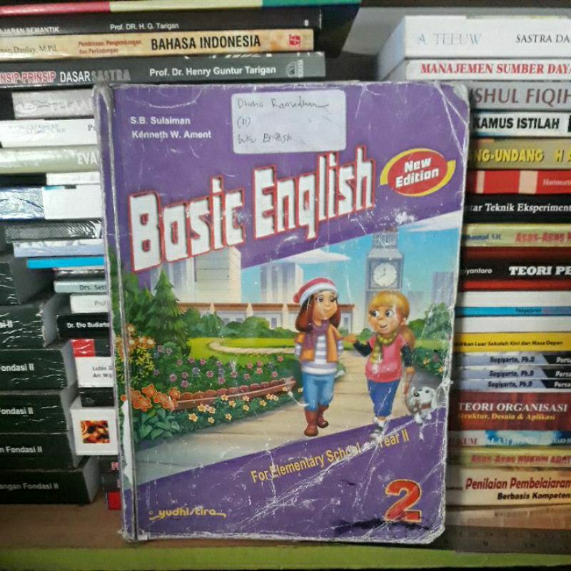Jual Buku basic english kelas 2 sd | Shopee Indonesia