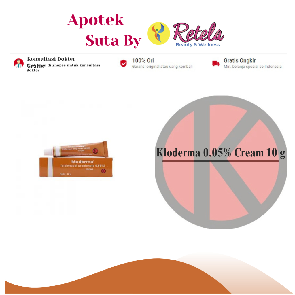 Jual Kloderma 0.05% Cream 10 g | Shopee Indonesia