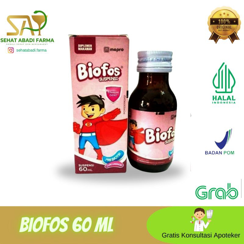 Jual Biofos Sirup 60 ml | Shopee Indonesia