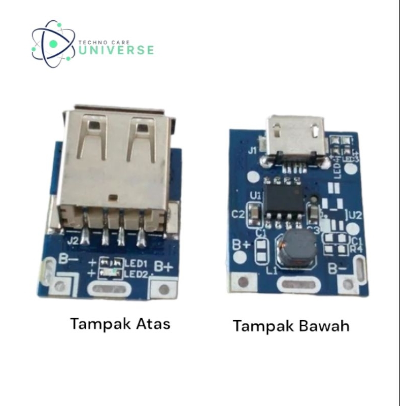 Jual Modul Power Bank 3 in 1, 1 Slot Multi Charger + Step Up ...