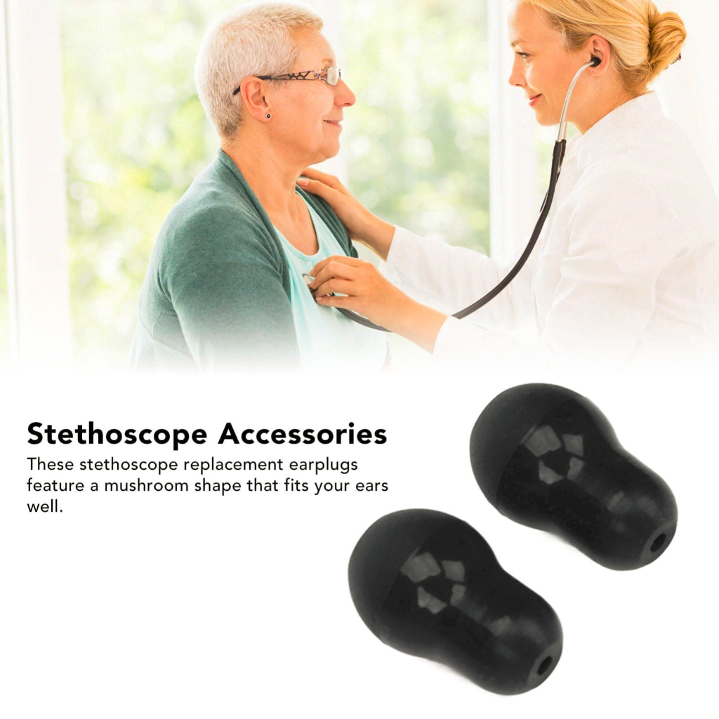 Jual Paling di cari !! 2Pcs Ear Tip Ear Plug Karet Telinga Stetoskop ...