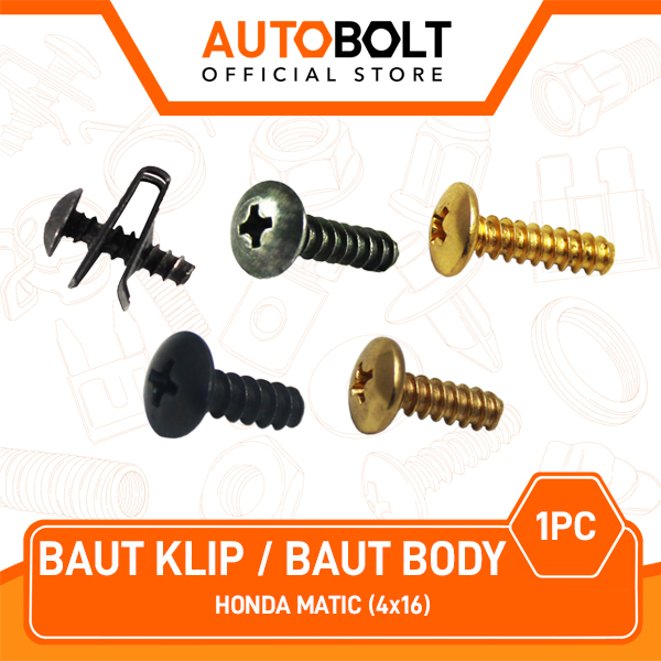 Jual Baut Klip Scoopy-Beat-Spacy-Vario Bodi Clip-Baud Body | Shopee ...