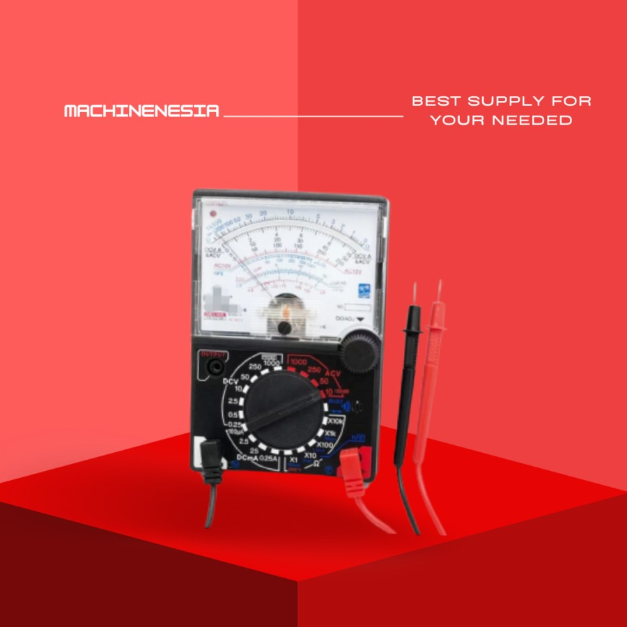 Jual MULTITESTER ANALOG MANUAL ORI / MULTIMETER ANALOG / AVOMETER ...