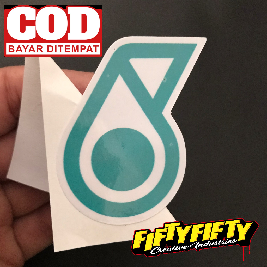 Jual Stiker Print Cut PETRONAS LOGO Stiker Printing Laminasi Glossy ...