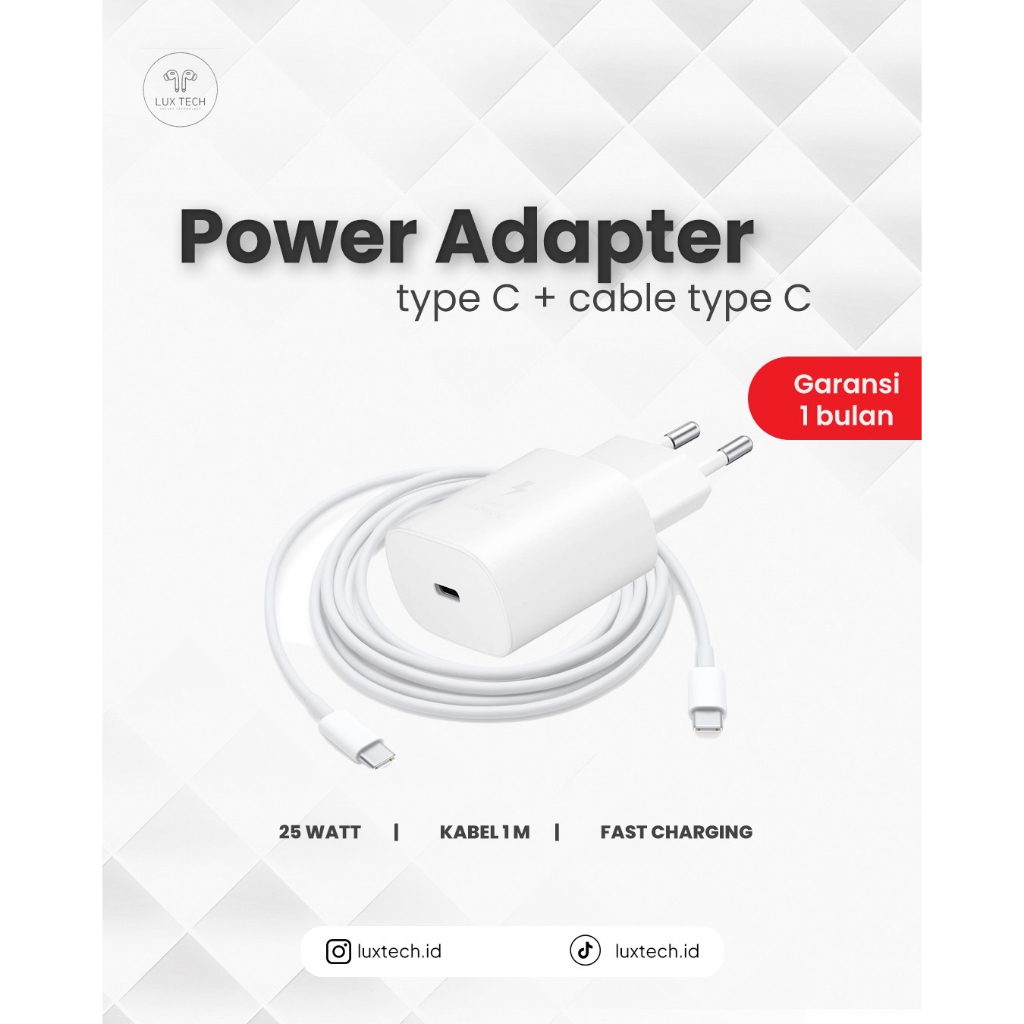 Jual Fullset Charger 25W Magsafe Battery Pack, Magsafe Charger, Power ...