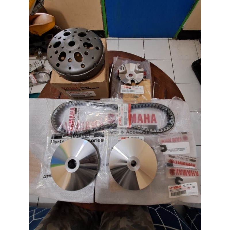 Jual PULLEY CVT FULL SET CUSTOM NMAX OLD , ALL NEW NMAX , AEROX , LEXI ...