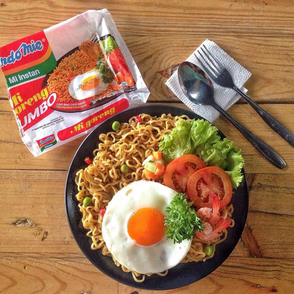 Jual Indomie goreng jumbo paket isi 5Pcs Indomie (Packing Aman ...