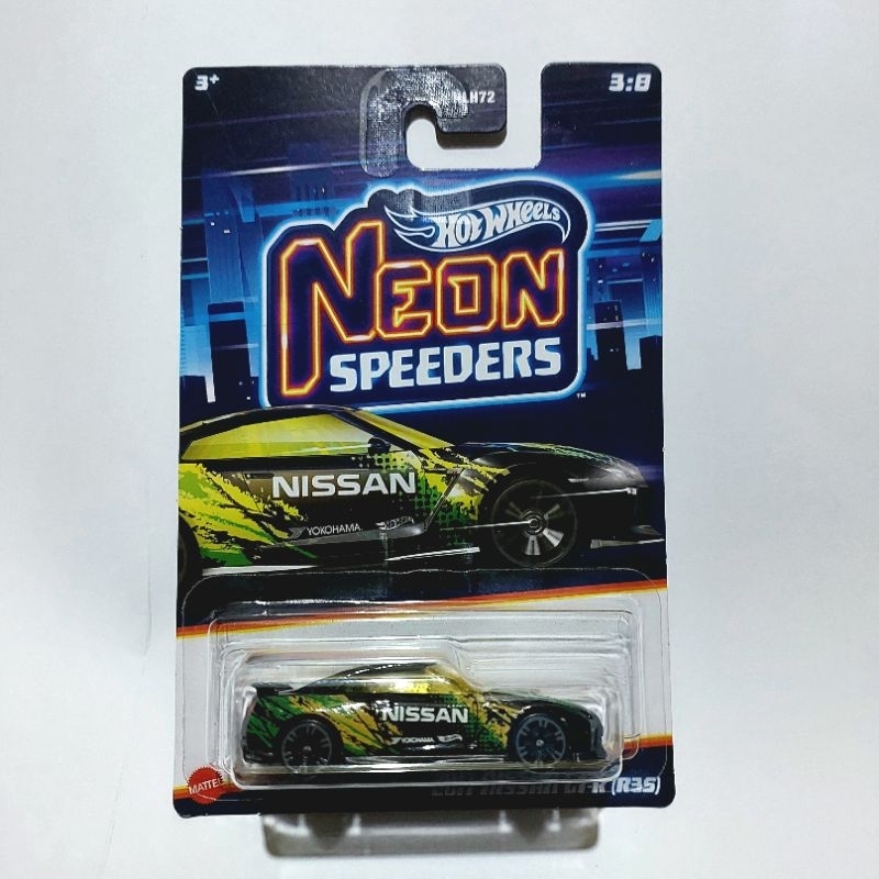 Jual HOT WHEELS NEON SPEEDERS NISSAN GT-R (R35) | Shopee Indonesia
