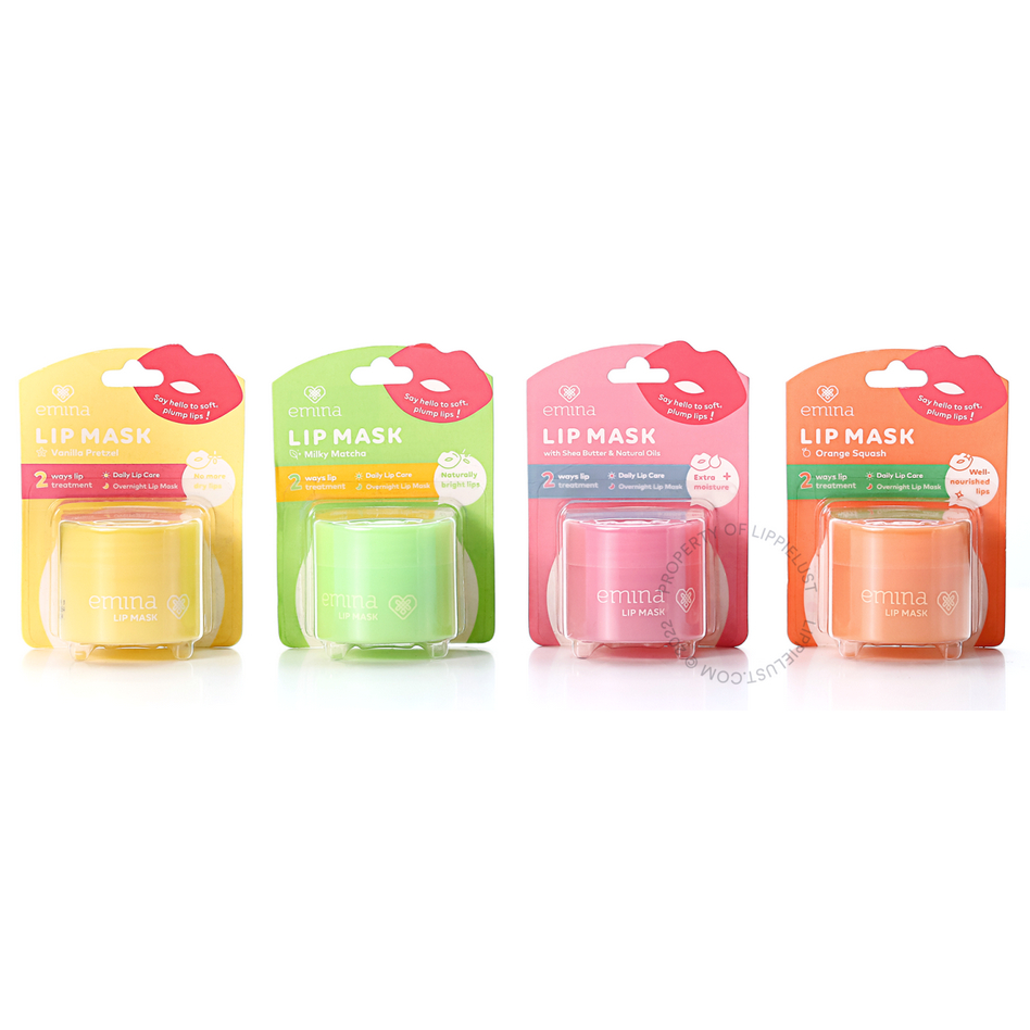 Jual Emina Lip Mask 9 gr with sea butter & natural oils Extra Moisture ...