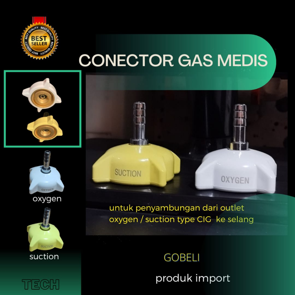 Jual Connector Gas Medis type CIG standart Australia - dari outlet ke ...