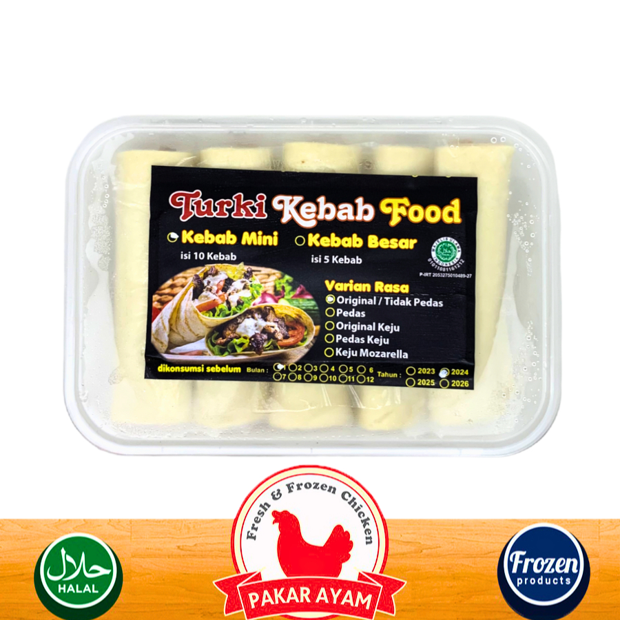 Jual KEBAB TURKI / TURKI KEBAB FOOD / KEBAB FROZEN | Shopee Indonesia