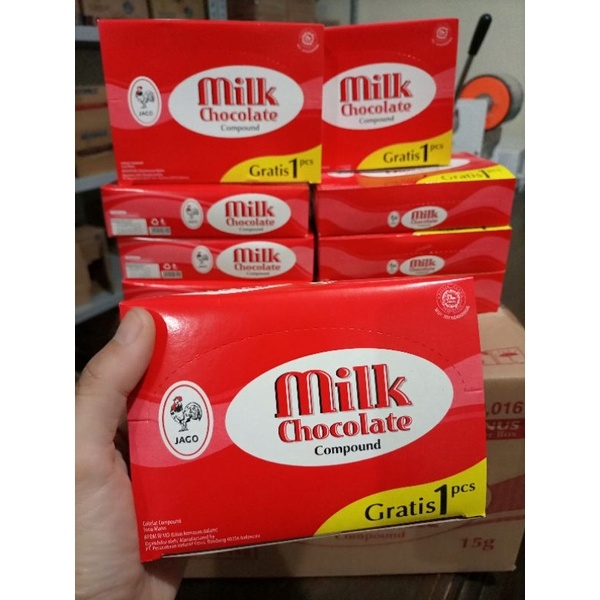 Jual Jago milk chocolate compund Box | Shopee Indonesia