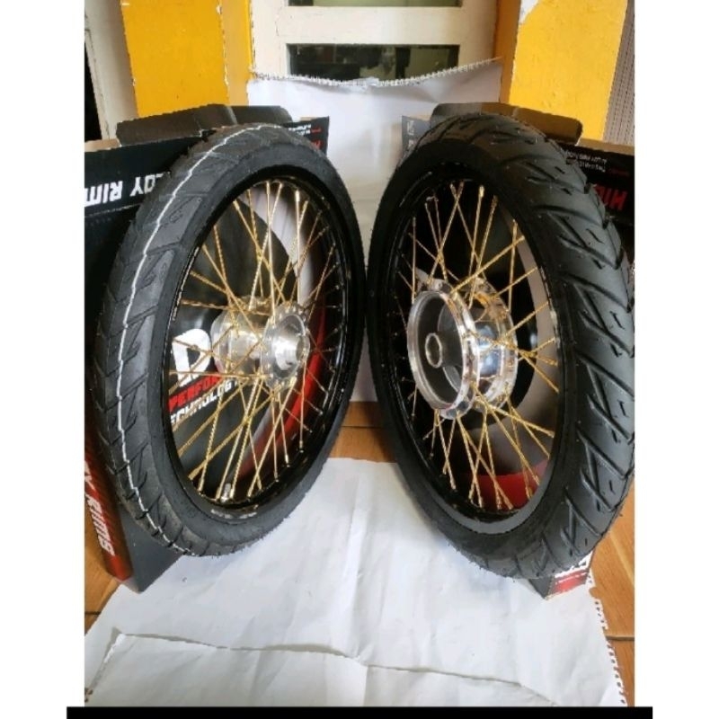 Jual Velg TDR Original Motor Vixion Old / RX king / tromol set jari ...