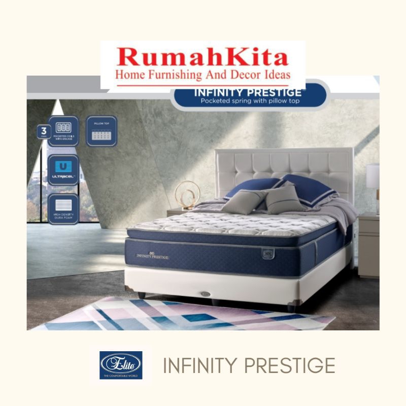Jual Kasur Elite Infinity Classy 160x200 New (Set) | Shopee Indonesia