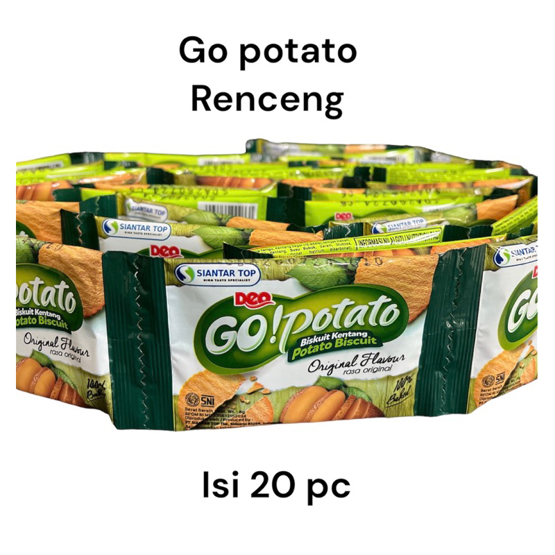 Jual GO POTATO RENCENG isi 20 pc | Shopee Indonesia