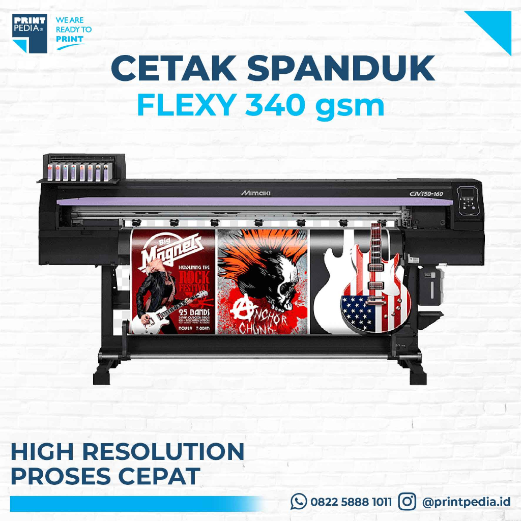 Jual Cetak Banner Warung / Banner Usaha / Spanduk Konter Pulsa Murah - Flexy China 340gsm ...