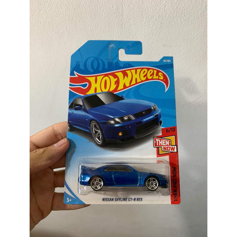 Jual Hot Wheels Nissan Skyline GTR R33 Biru Blue | Shopee Indonesia