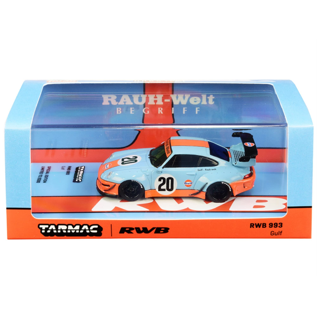 Jual T64-017-MIJO tarmac works 1/64 PORSCHE 911 RWB 993 GULF #20 1/64 ...