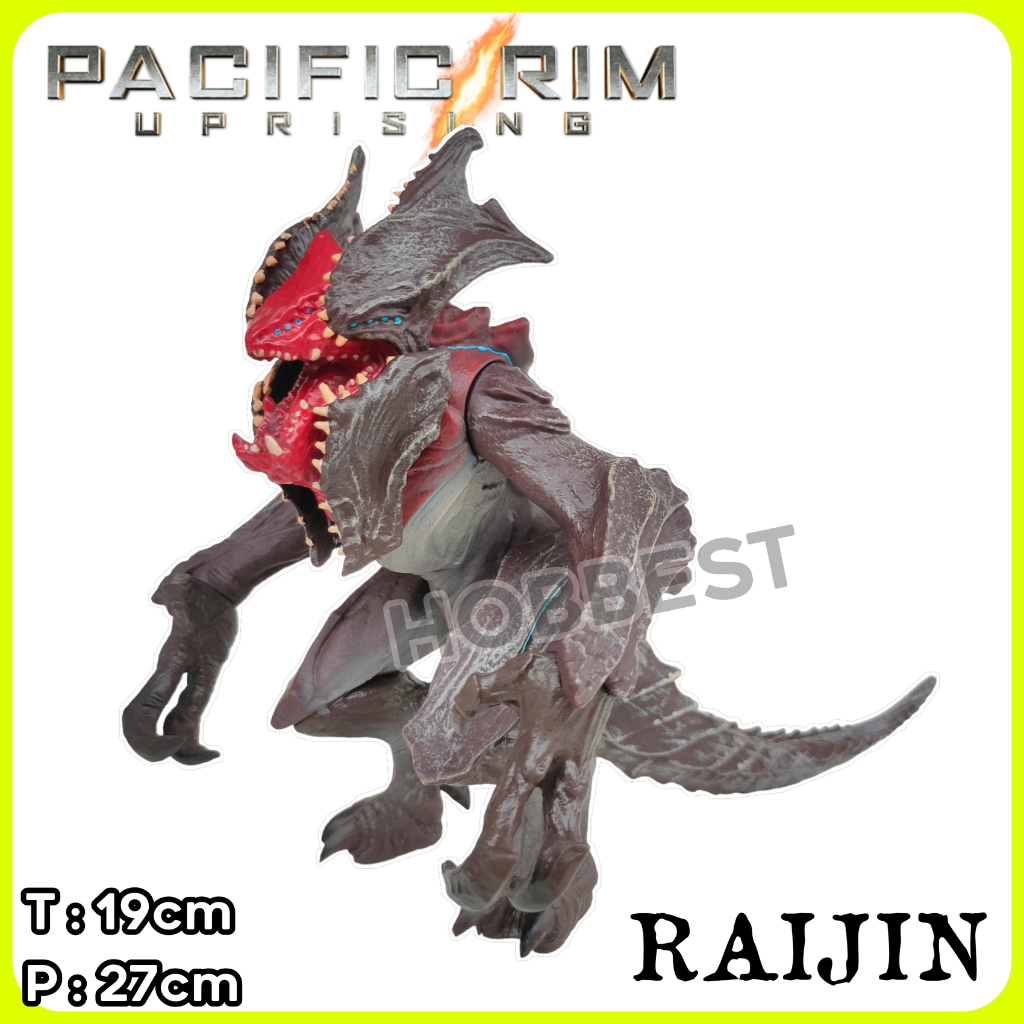 Jual PACIFIC RIM : RAIJIN - Action Figure Godzilla Kaiju Miniatur Pajangan Mainan Monster ...