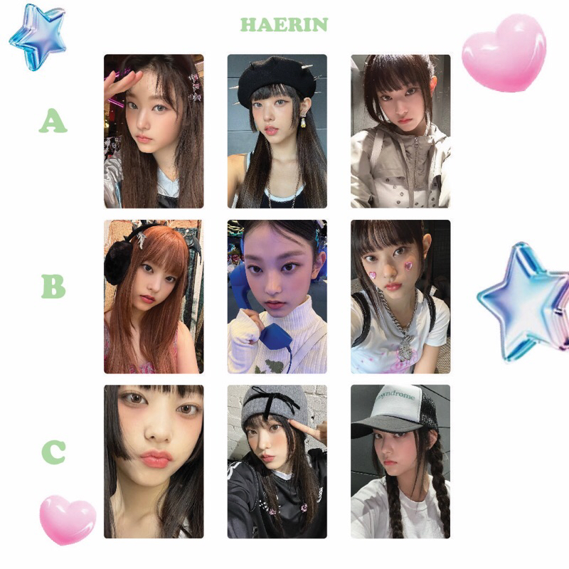 Jual New Jeans Photocard Fanmade Haerin Hanni Hyein Minji Danielle ...