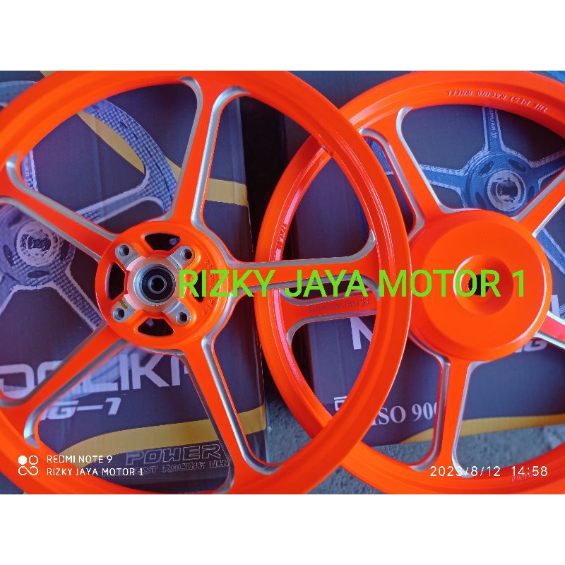 Jual VELG CNC MANDALIKA MODEL ENKEI PNP HONDA MATIC VARIO 125 CC, 150 ...