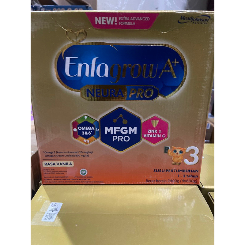 Jual Susu Enfagrow A+ Tahap 3 2400gr Vanila | Shopee Indonesia
