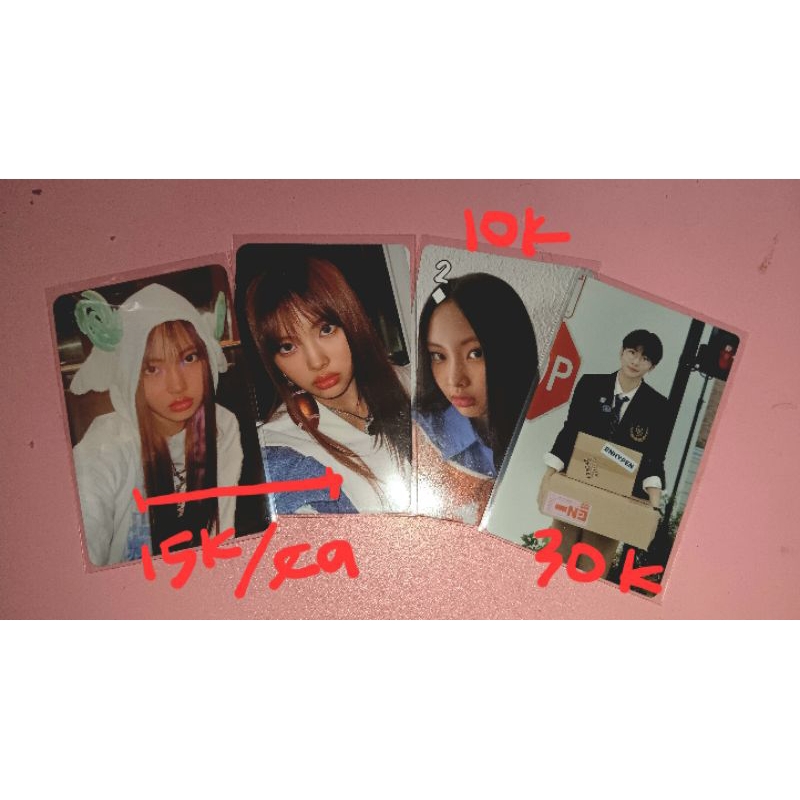 Jual photocard hyein danielle newjeans message card seasons greeting ...