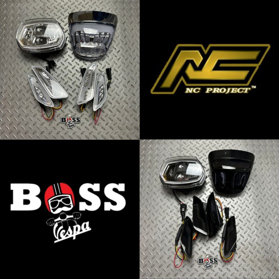 Jual Lebih Murah! Bundling Set Lampu NC Project Vespa Sprint Primavera | Shopee Indonesia