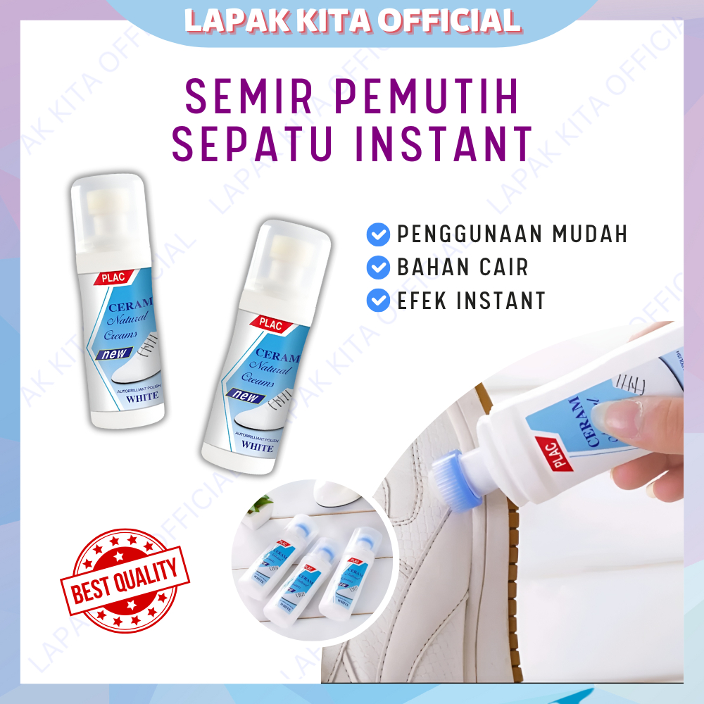 Jual Pembersih sepatu putih pemutih sepatu instant pembersih sol sepatu ...