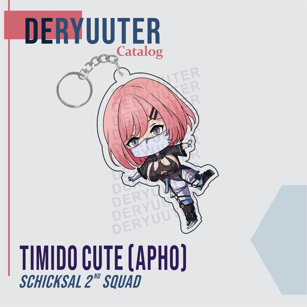 Jual Gantungan Kunci Honkai Impact (Timido Cute) | Shopee Indonesia