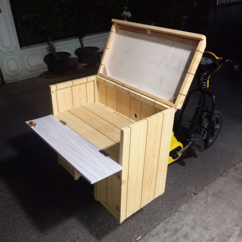 Jual gerobak sepeda listrik dan motor serba guna,gerobak kekinian ...