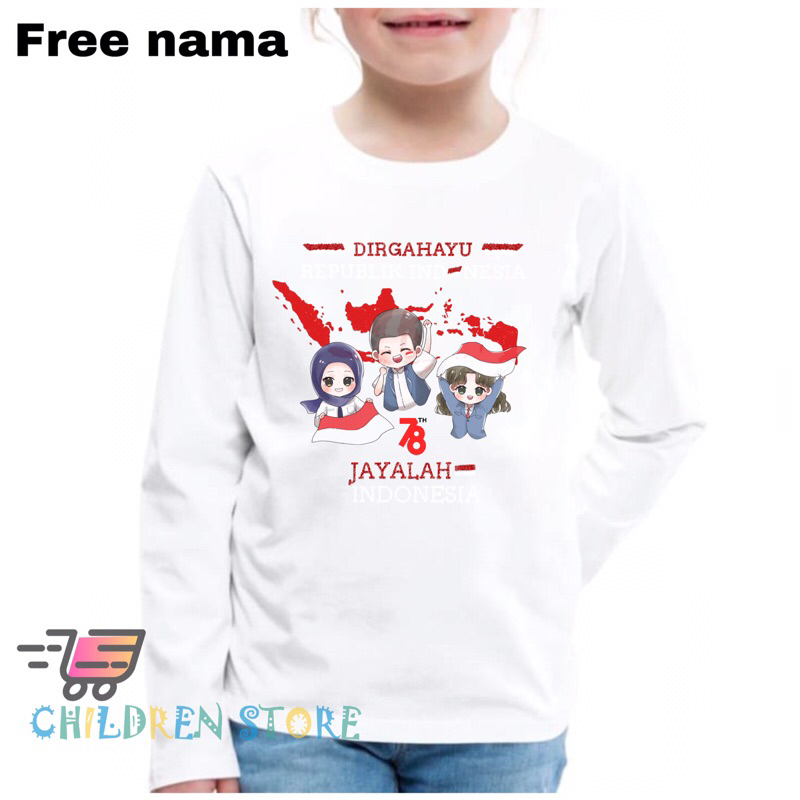 Jual BAJU KAOS ATASAN ANAK EDISI KEMERDEKAAN INDONESIA HUT RI LENGAN ... Jual BAJU KAOS ATASAN ANAK EDISI KEMERDEKAAN INDONESIA HUT RI LENGAN ...