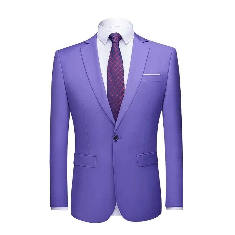 Jual Jas pria ungu / blazer cowok ungu lilac / Jas blazer warna ungu ...