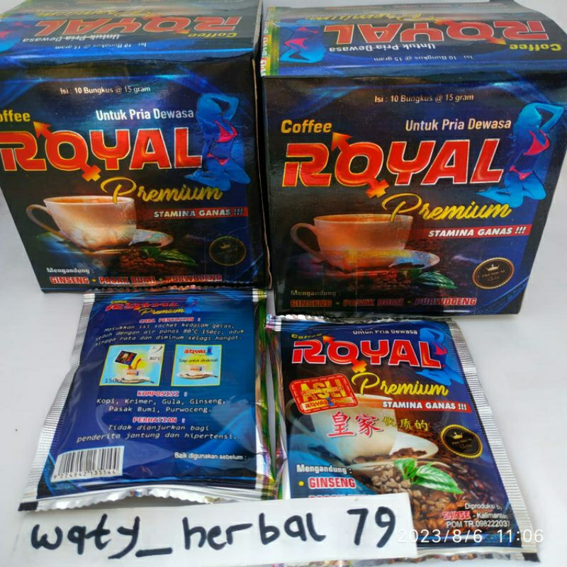 Jual kopi royal premium isi 10 bungkus (15grm) | Shopee Indonesia