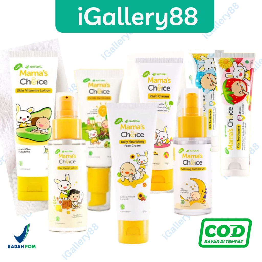Jual Mama's Choice Perawatan Kulit Bayi Sin Hair Vitamin Sunscreen ...