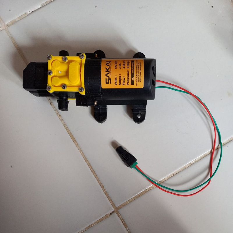 Jual Pompa DC Untuk Sprayer Elektrik Pertanian Hama Dan Cuci Motor ...