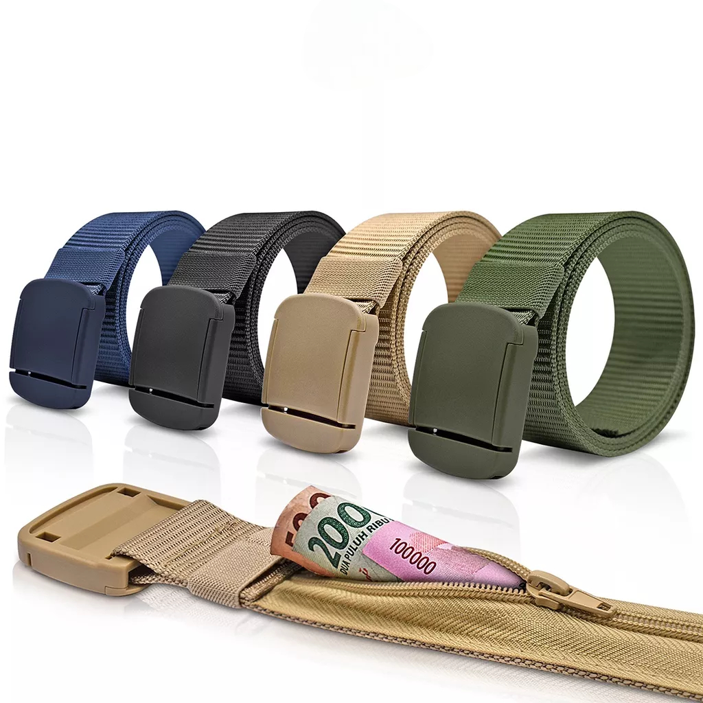 Jual Ikat Pinggang Gesper Pria Tactical Military Anti Metal Detektor ...