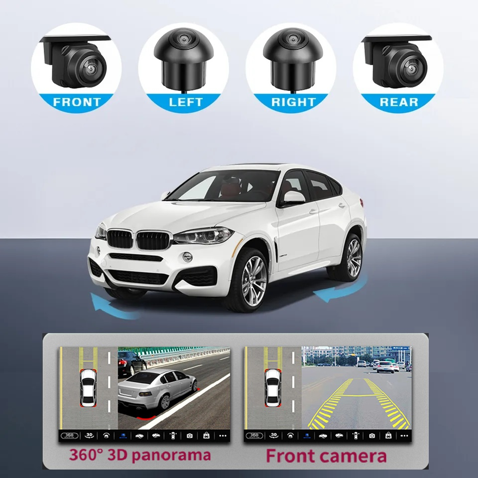 Jual Camera 360 3D Birdview Mobil For Headunit Android, Kamera Birdwiew ...