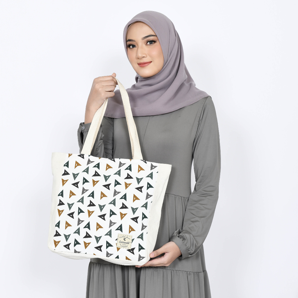 Jual NUDIE BAG/TOTEBAG CANVAS BESAR POLOS SUEDING TEBAL LEMBUT MODEL ...