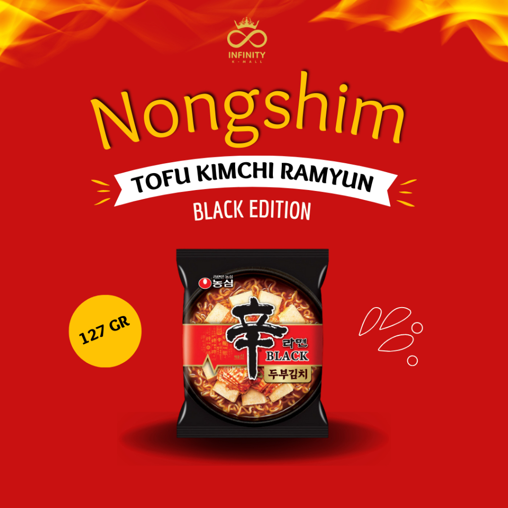 Jual Nongshim Shin Ramyun Black Tofu Kimchi (127 gr) | Shopee Indonesia