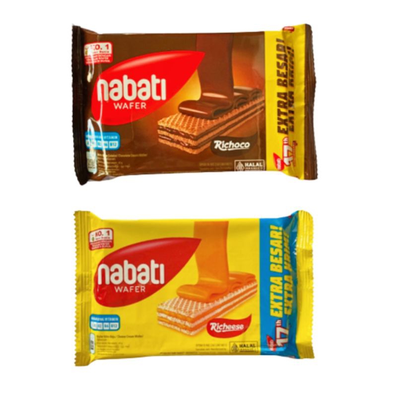 Jual Nabati Wafer 39gr Coklat Keju 2000 Richeese Richoco | Shopee Indonesia