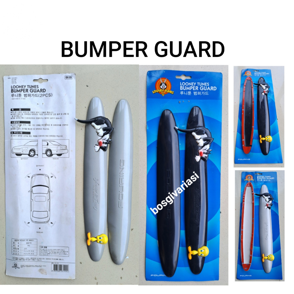 Jual pelindung bumper mobil isi 2 pcs /pelindung sudut body mobil ...