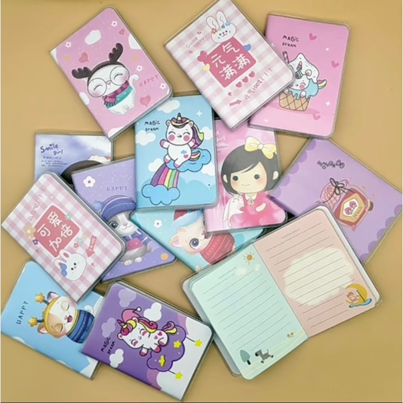 Jual DIARY A7 SAKU WARNA| NOTES MINI KECIL |NOTEBOOK MIN | BUKU TULIS ...