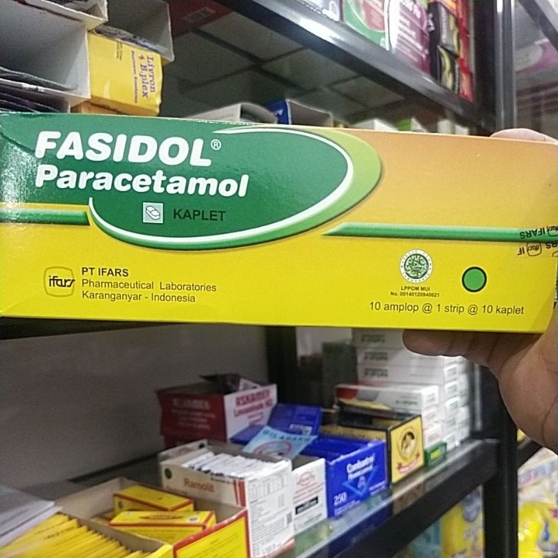 Jual FASIDOL KAPLET Paracetamol 500mg | Shopee Indonesia